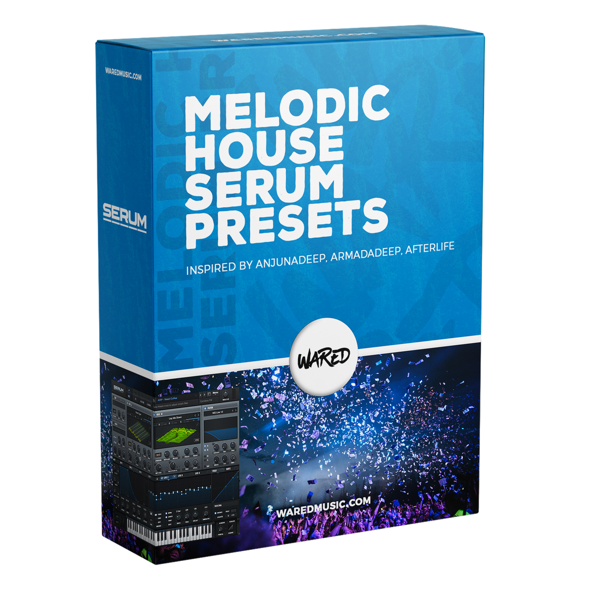 MELODIC HOUSE - SERUM PRESETS – WARED